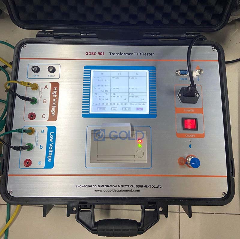GDBC-901 Single Phase and Three Phase Transformer Turns Ratio TTR ... GDBC-901 Single Phase and Three Phase Transformer Turns Ratio TTR ...