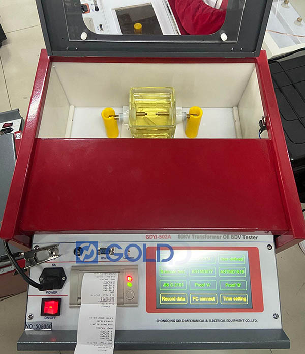 GDYJ Series 80kV Oil BDV Test Kit from China manufacturer - Chongqing ...